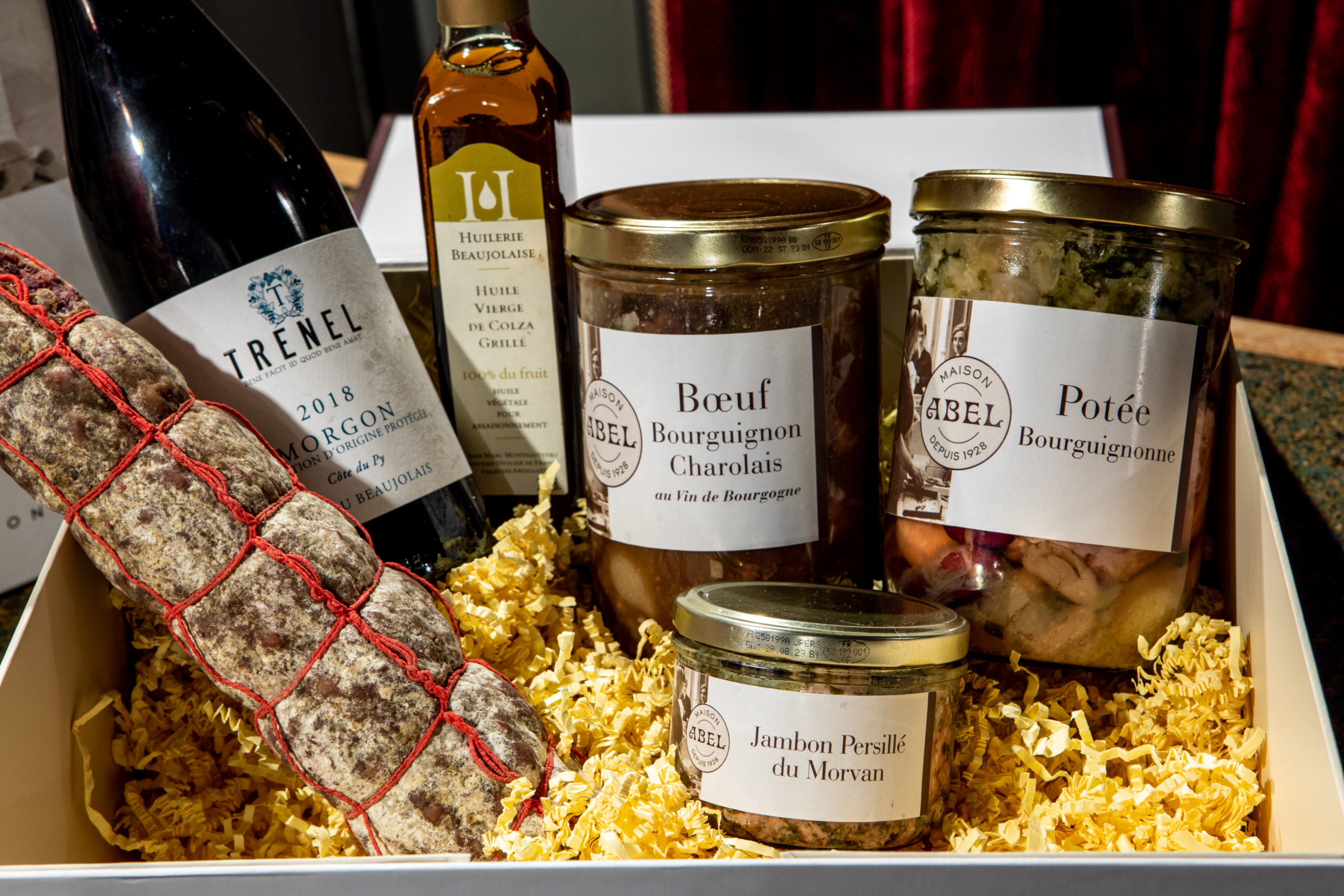 Coffret Gourmet - Maison ABEL : Offrez ce coffret gourmand pour les fêtes
